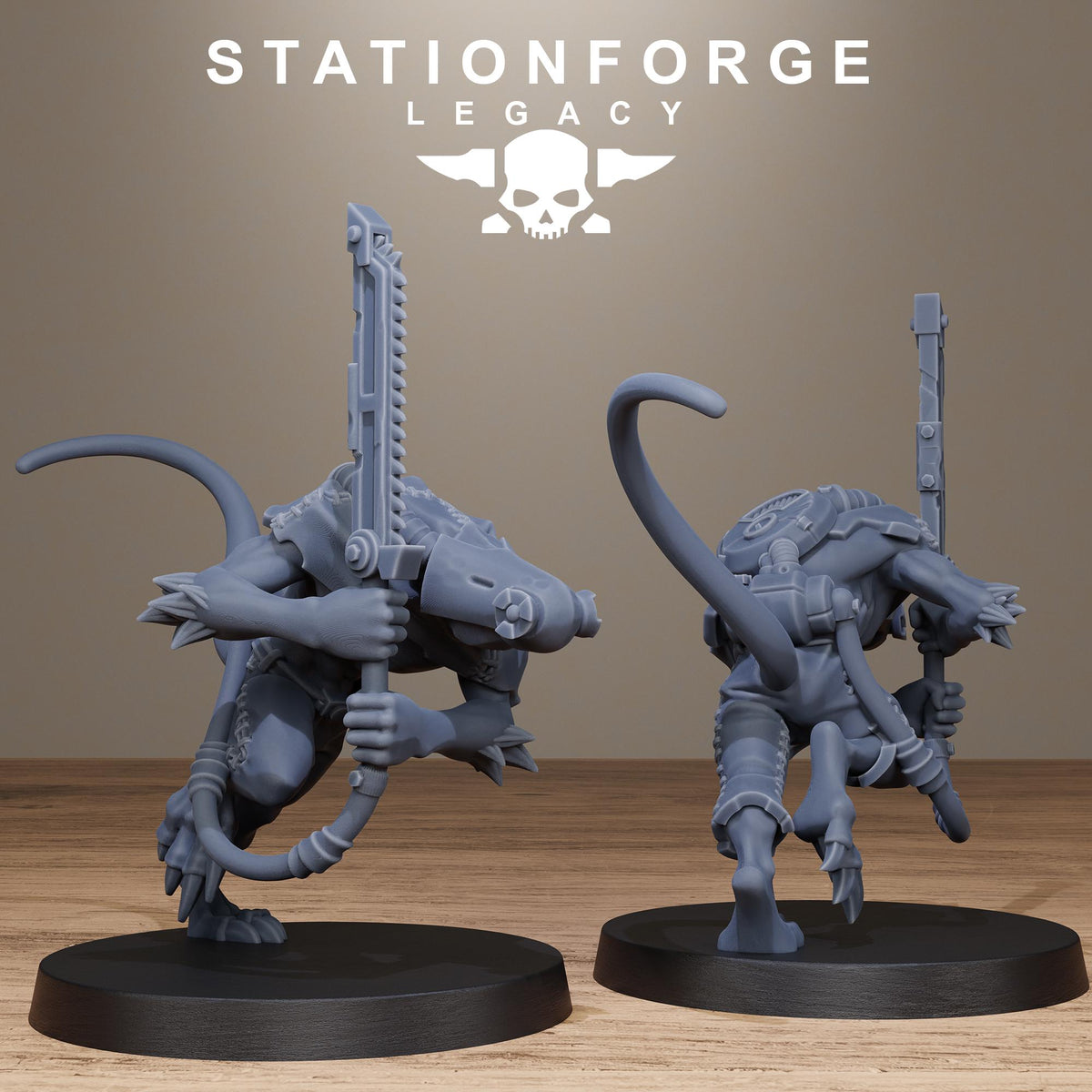 Rotfang Infantry / Rats / Vermin / Infantry / Dungeon / Steampunk / Fa ...