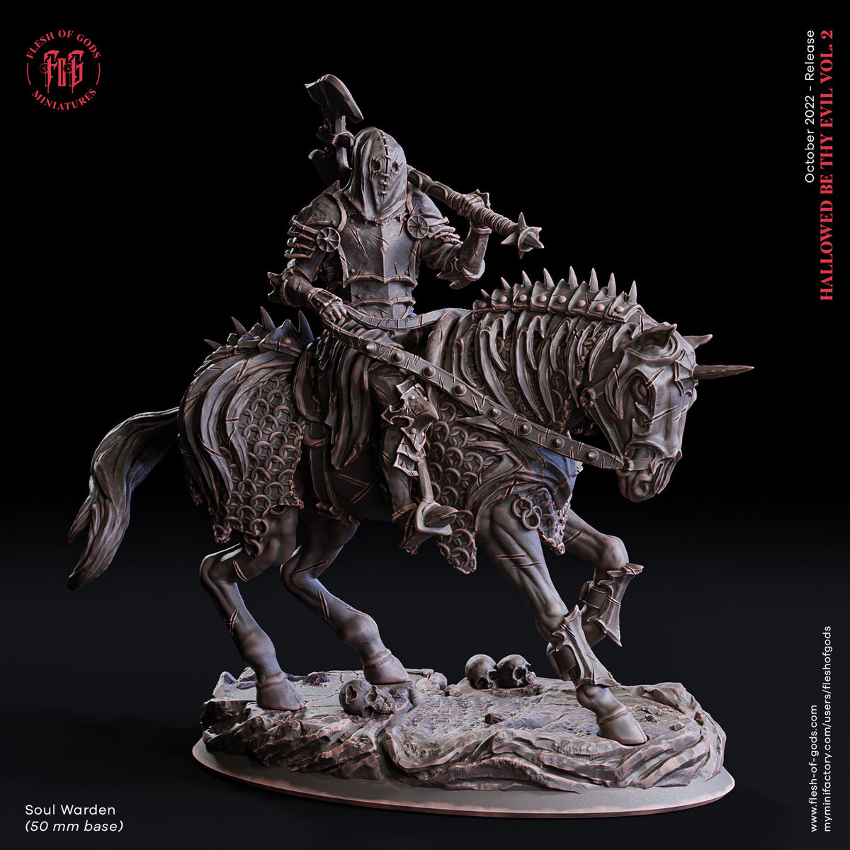 Soul Warden / Warrior / Knight / Undead / Mounted / Horse / Pathfinder ...